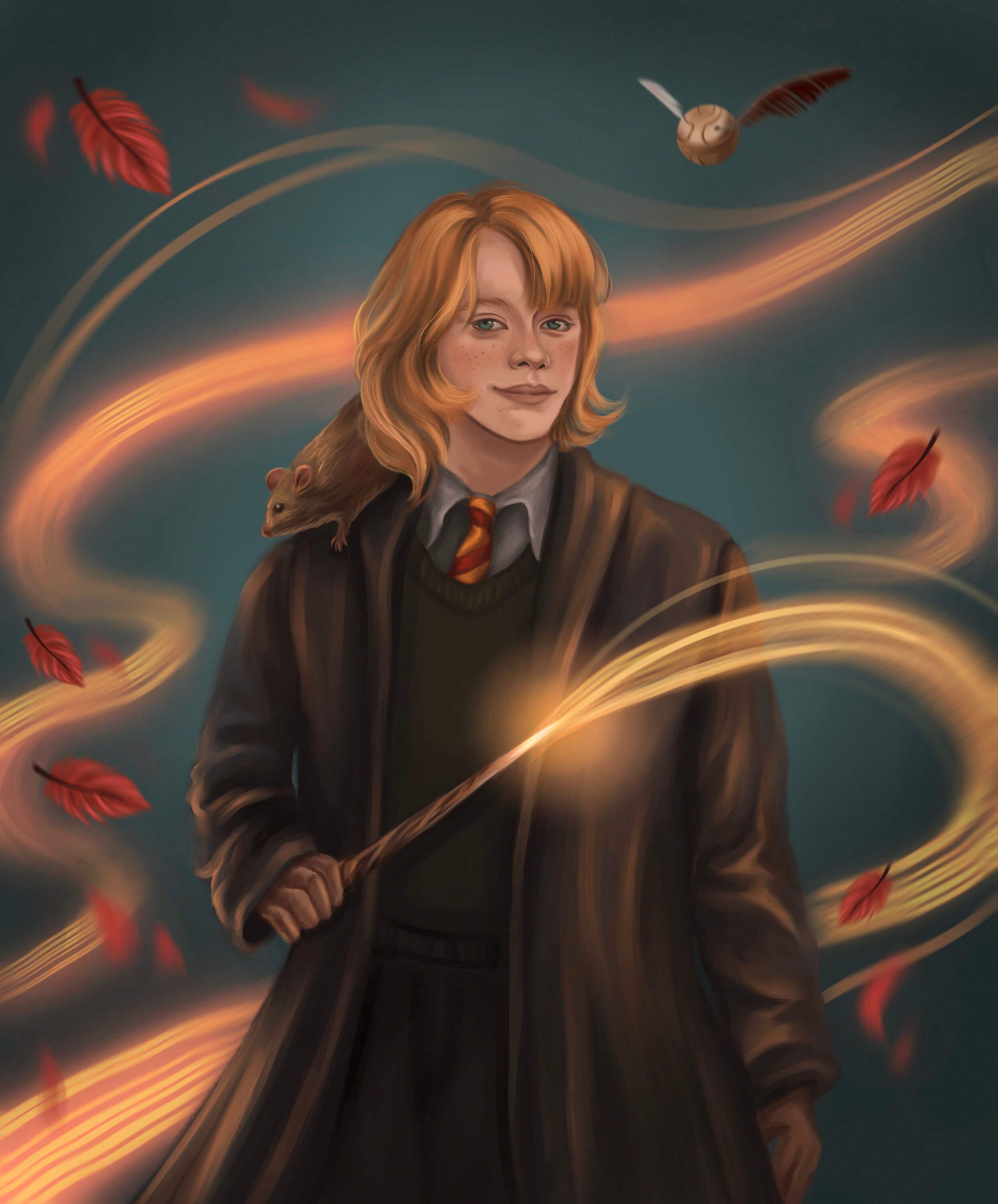 Ron Weasley Character Profile Guide - Book Analysis